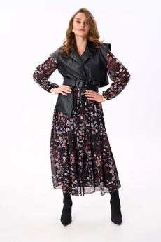 Купить шифоновое платье из Белоруссии, трикотаж | VelesModa